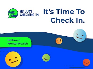 Just Checking In App - Hi! Just Checking In. Your Mental Wellness App ...